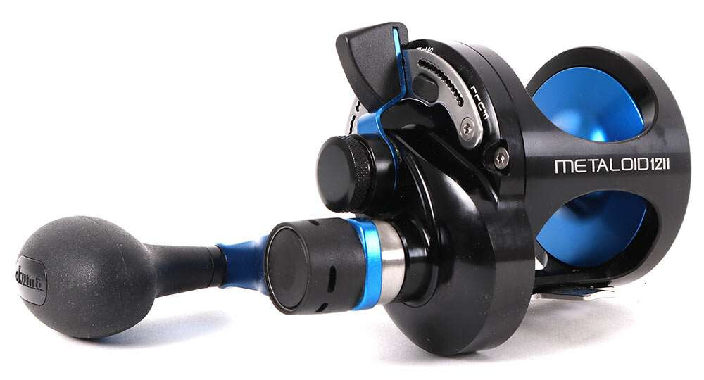 Okuma M-12IIB Metaloid 2 Speed Lever Drag Reel - Blue 739998126064 | eBay