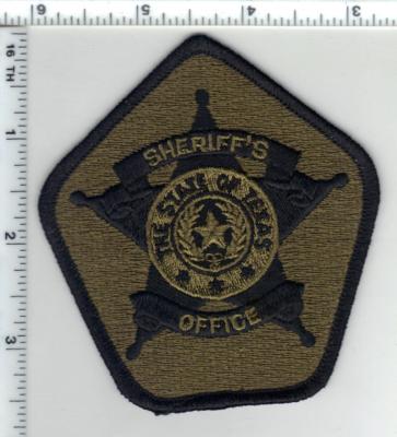 Generic - Sheriff (Texas) Subdued Shirt/Jacket Patch from the 1980's | eBay