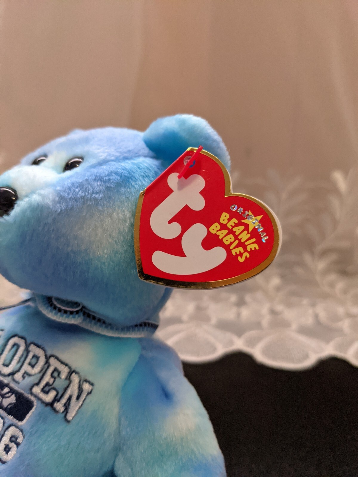 Deuce The Bear Ty Beanie Baby - US Open 2006 Tennis Vintage Rare ...