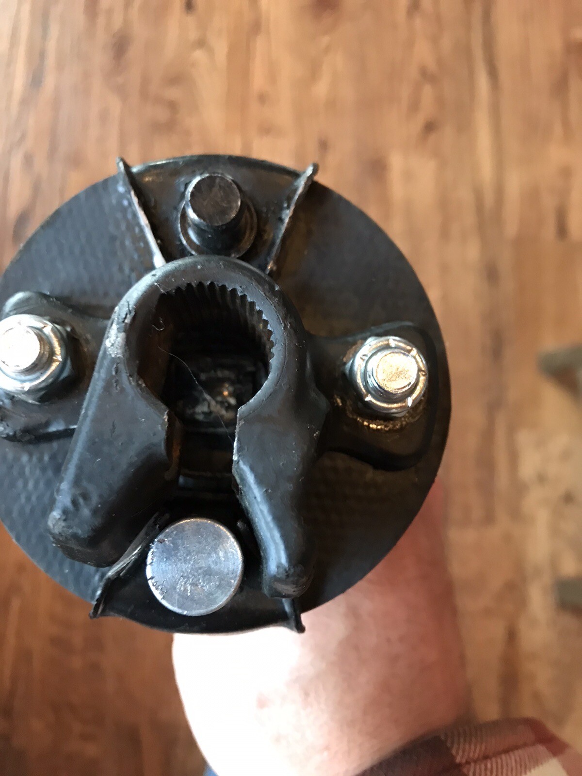 87-93 Ford Mustang Steering Column Knuckle Shaft Rag Joint Power Steer ...