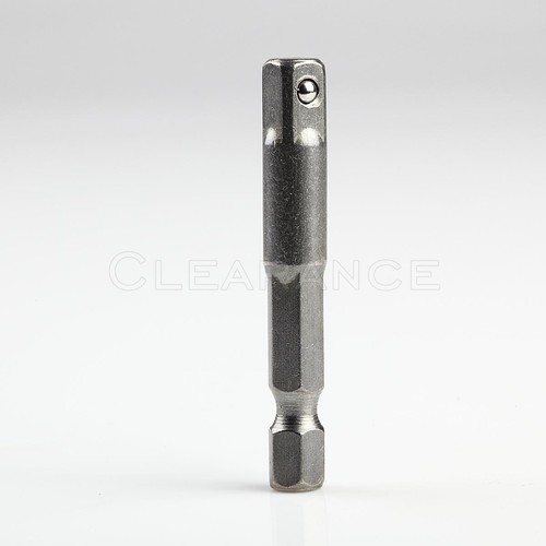 Hex Shank Socket Adapter 1/4 socket size 2 length | eBay