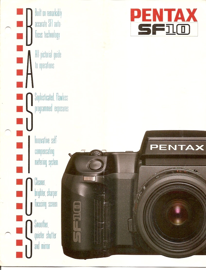 Camera Brochure - Pentax - SF10 - c1980's (CB77) | eBay