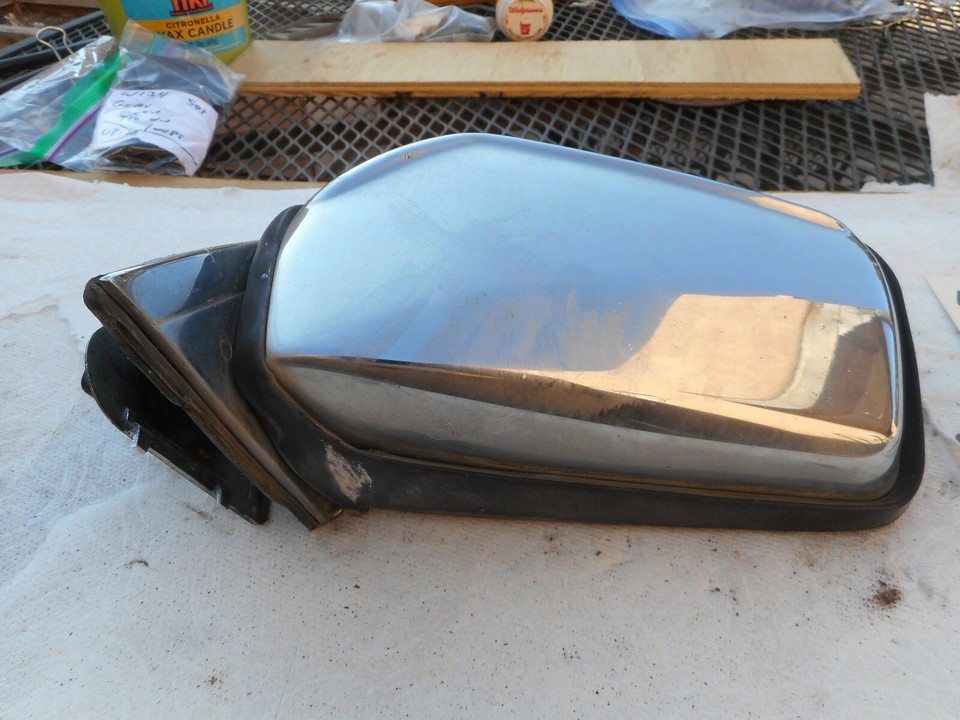 OEM Mercedes Benz W123 Left Driver's Side Rear View Door Mirror 1976 ...