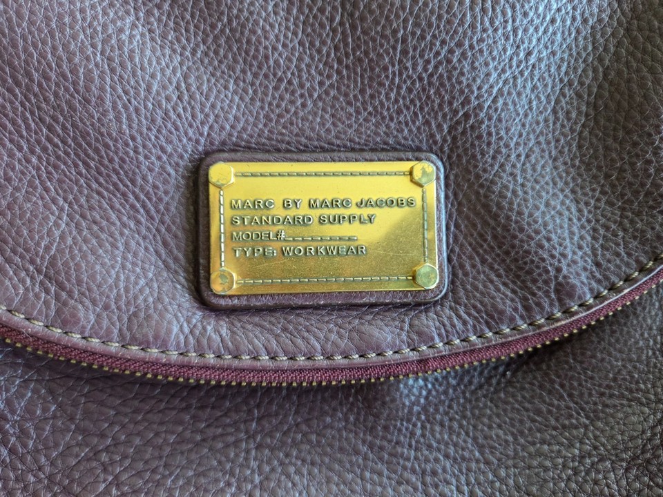 Vintage Marc by Marc Jacobs Classic Q Burgundy Bag | eBay