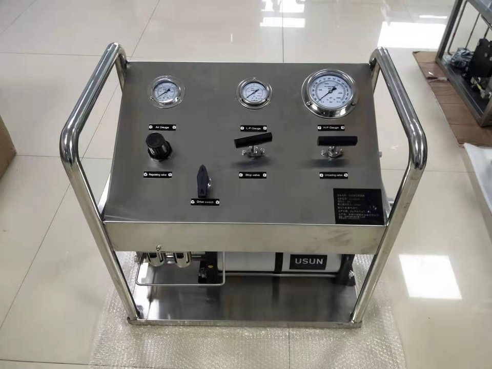 USUN Model:US-2GB150 Portable Pneumatic Driven Nitrogen Booster Pump ...