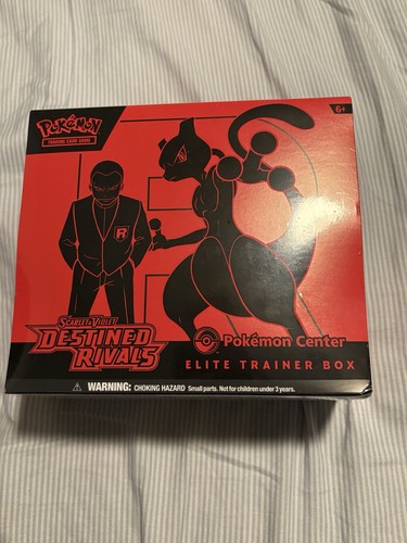 Pokemon TCG Destined Rivals Pokemon Center ETB New Sealed | eBay