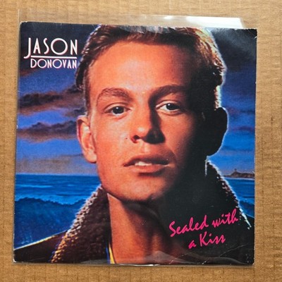 JASON DONOVAN Sealed With A Kiss POP 45 7" Record UK IMPORT | eBay