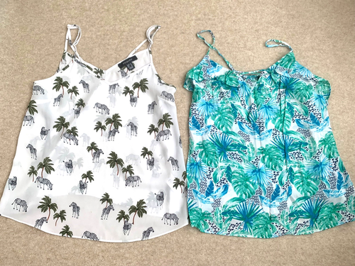 Primark Ladies Tops Bundle Size 8 - Gorgeous chiffon style | eBay