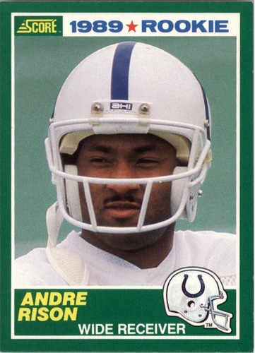 1989 Score #272 Andre Rison RC Rookie Card - NM-MT | eBay