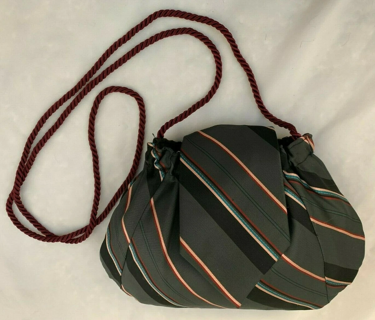 Necktie Purse With Flap