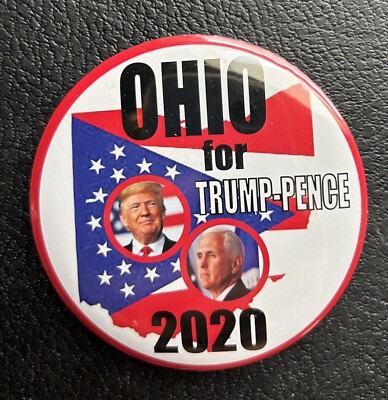 Donald Trump 2020 Presidential Campaign Button Ohio For Trump | eBay