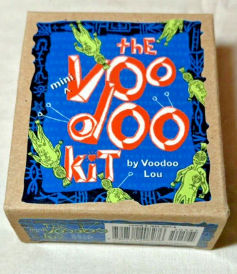 The Mini Voodoo Kit by Voodoo Lou 2000, Kit Pocket Sized Doll Pins ...