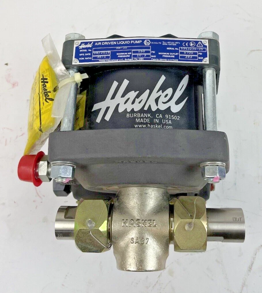 Portable Hydrostatic Test Pump Systems Haskel, 57% OFF