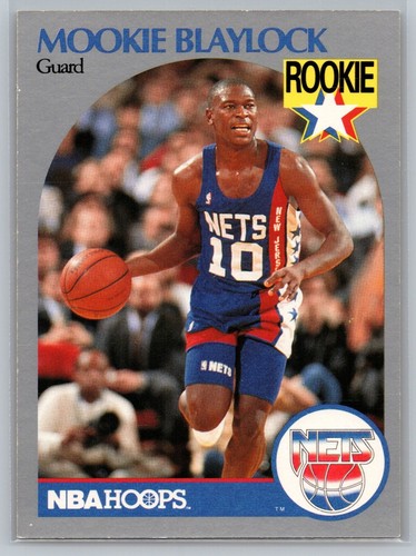 89-90 NBA Hoops Mookie Blaylock #193 (RC) Ex-NrMt | eBay