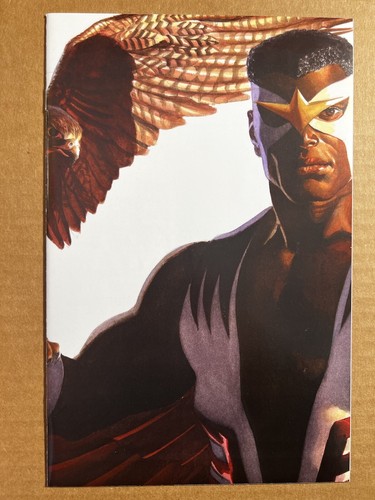 Captain America #24 Alex Ross Timeless Falcon Variant Marvel Comics ...