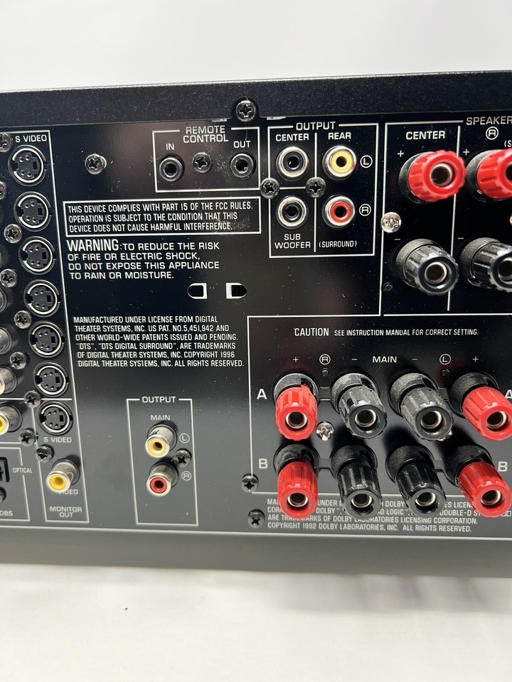 Yamaha RX -V995 Audio Video Receiver 5.1 Channel | eBay