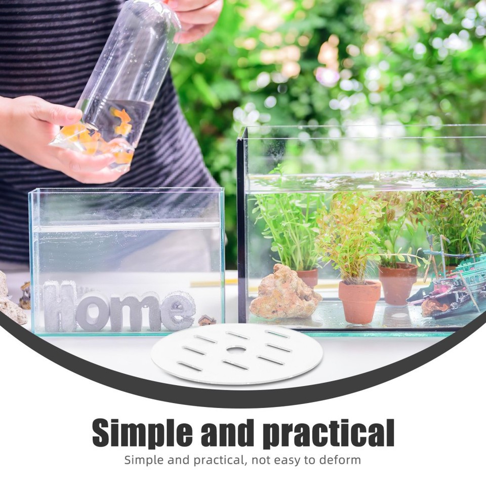 Fish Tank Lid: 20cm Round Aquarium Lid Cover - Transparent Acrylic Tank ...