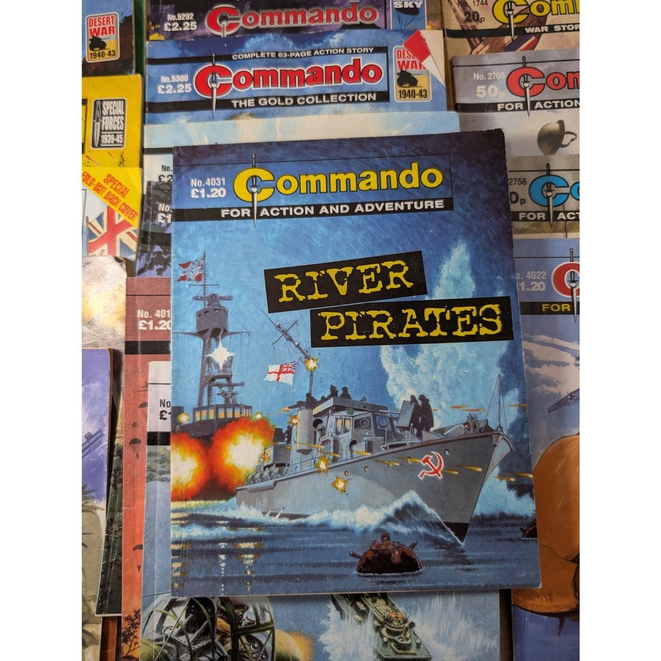 Commando Bundle X 59, Great Condition, Vintage Comics, Random Numbers ...
