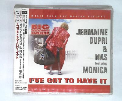 JERMAINE DUPRI & NAS FEATURING MONIC - I'VE GOT TO HAVE IT SRCS-2270 JP ...