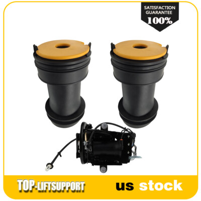 Rear Air Suspension Spring & Compressor Kit For 2013-2019 Cadillac XTS ...