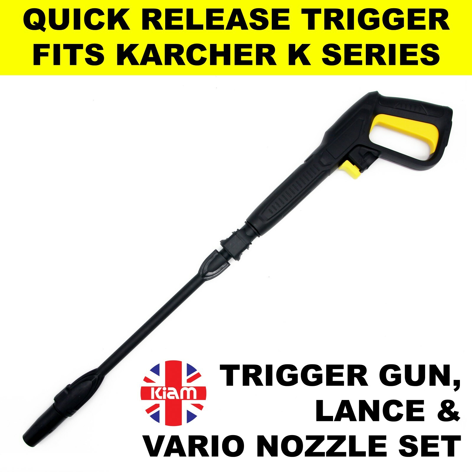 Trigger Gun Lance Vario Quick Release Karcher K2 K3 K4 K5 K6 Pressure ...