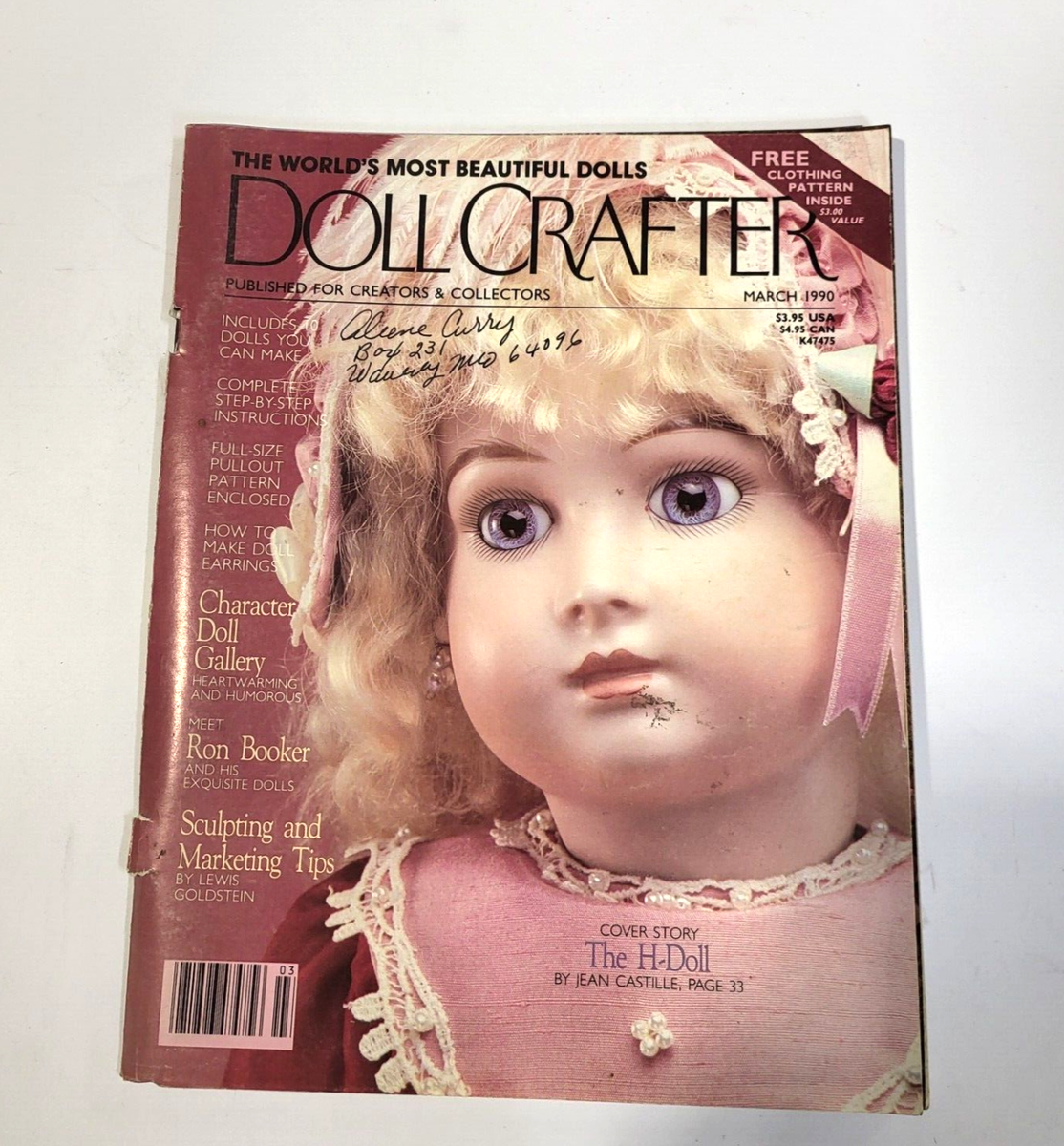 Doll Sized Magazine Front Page