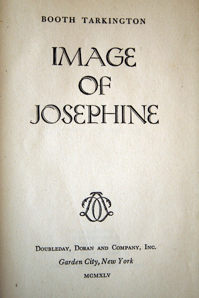Image of Josephine by Booth Tarkington 1945 Doubleday, Doran and ...