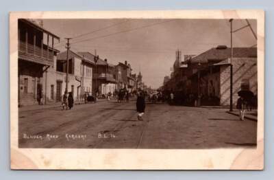 Bunder Road KARACHI Pakistan RPPC Antique Photo Postcard ~1910s | eBay