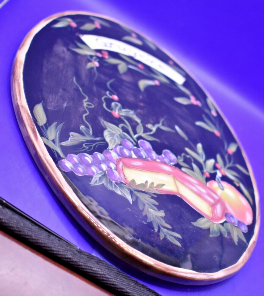 Serving Plate Certified International KATE McROSTIE Cheese Serving ...