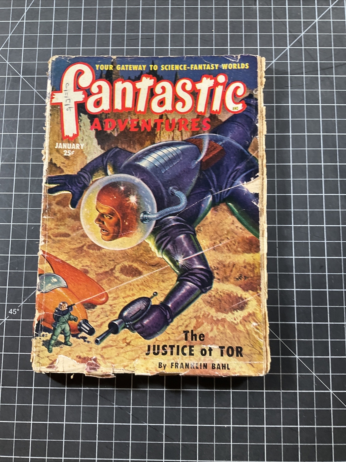 Fantastic Adventures Pulp Magazine - January 1951 - Fair/Good | eBay