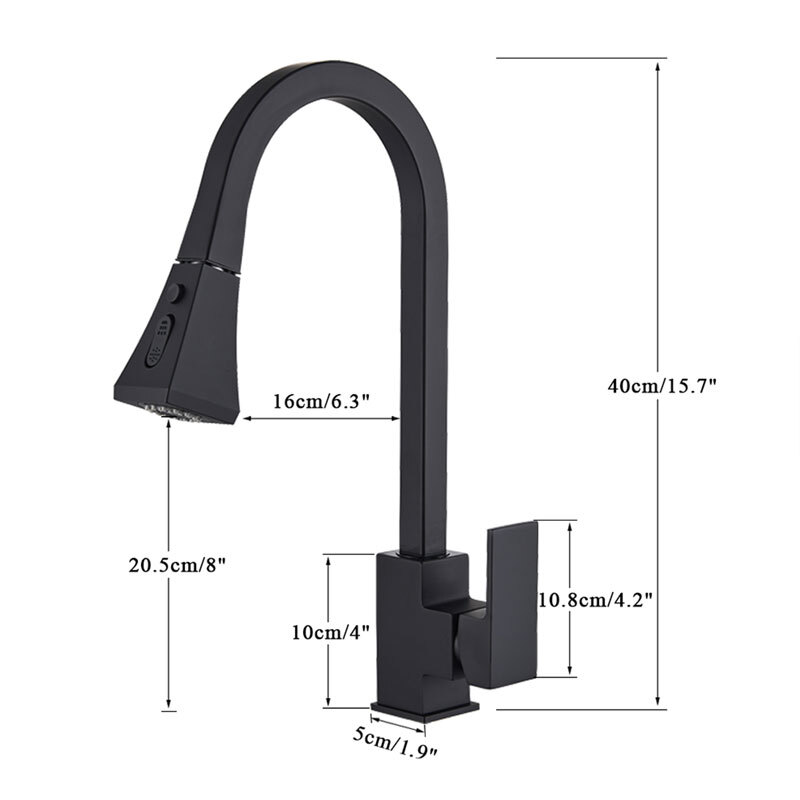 Sensor Touch Kitchen Sink Faucet Pull Out Sprayer Mixer Tap Swivel ...