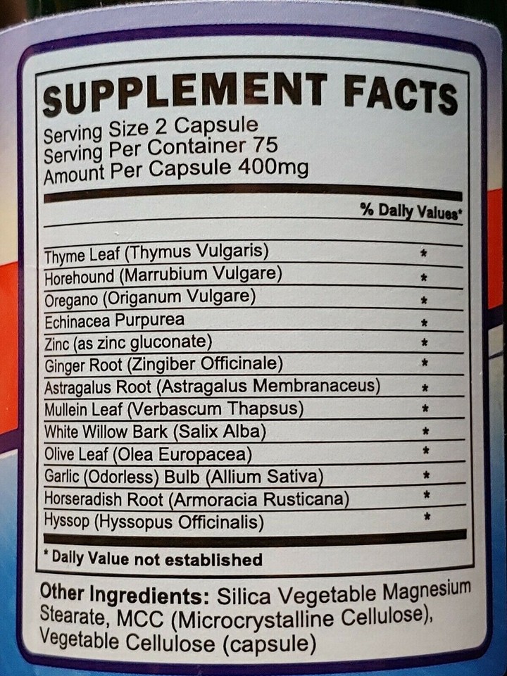 VitaVocal Health Vita Vocal SUPER Defense Immune BOOSTER 150 Veg | eBay