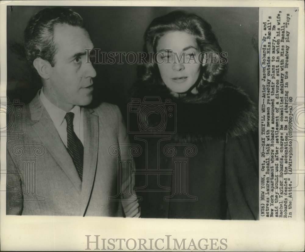 Lauren Bacall Jason Robards Jr