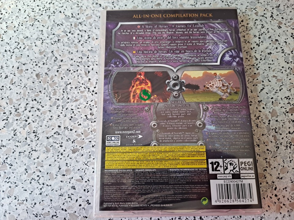 EVERQUEST II THE SHADOW ODYSSEY (PC) (New & Sealed) | eBay
