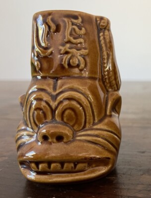 Tiki Farms Fez Monkey Ape S.F. California Shot Glass Mini Mug Crazy Al ...