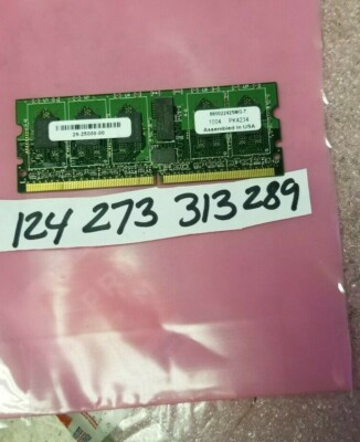 512MB PC2-5300 DDR2-667MHz ECC Registered CL5 244-Pin Mini-DIMM Memory ...