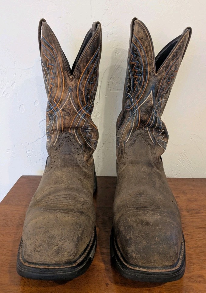 Ariat Men's Workhog XT Coil Wide Square Toe, Carbon Toe Work Boot-Size ...
