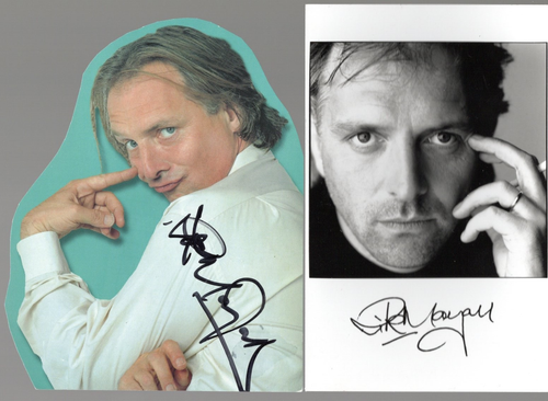 Rik Mayall Autograph - Bottom - The Young Ones - Signed 5.5x4 Cut ...