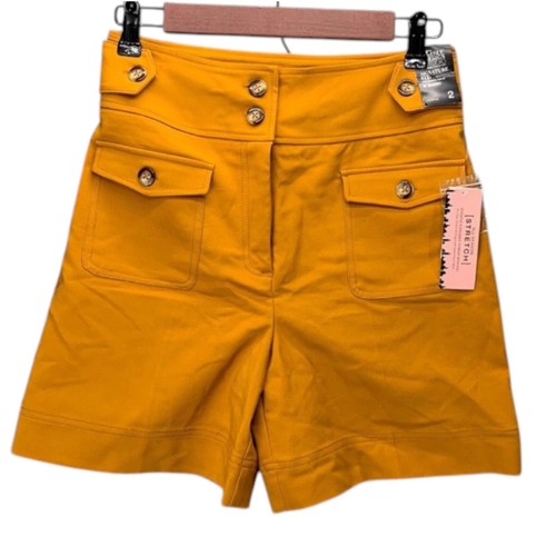 7th Avenue Studio Signature Fit Shorts Women’s Size 2 Orange 6” Inseam ...