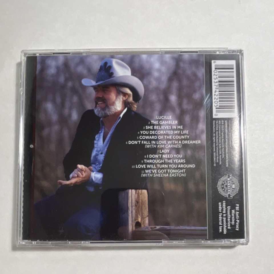 Kenny Rogers Icon CD Country Greatest Hits Compilation Capitol ...