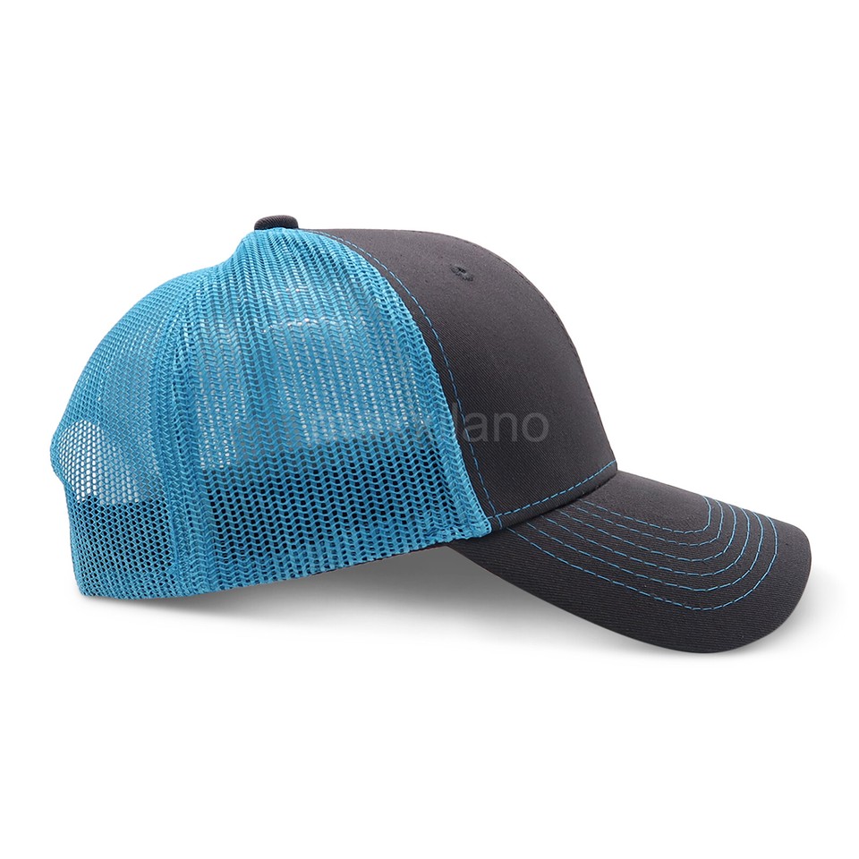 Baseball Cap Cotton Trucker Mesh Hat Snapback Adjustable Polo Style ...