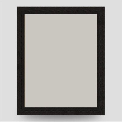 BLACK 9x7 PHOTO FRAME MODERN PICTURE ART CRAFT PRINT POSTER WALL ...