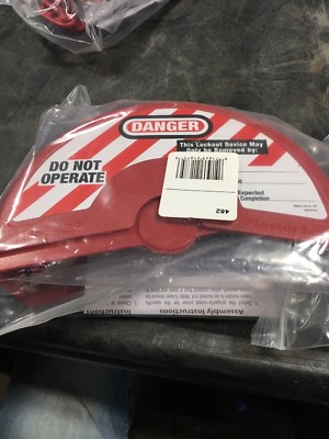 Master Lock Model 482 Rotating Gate Valve Lockout, Fits 4-6.5" Handles ...