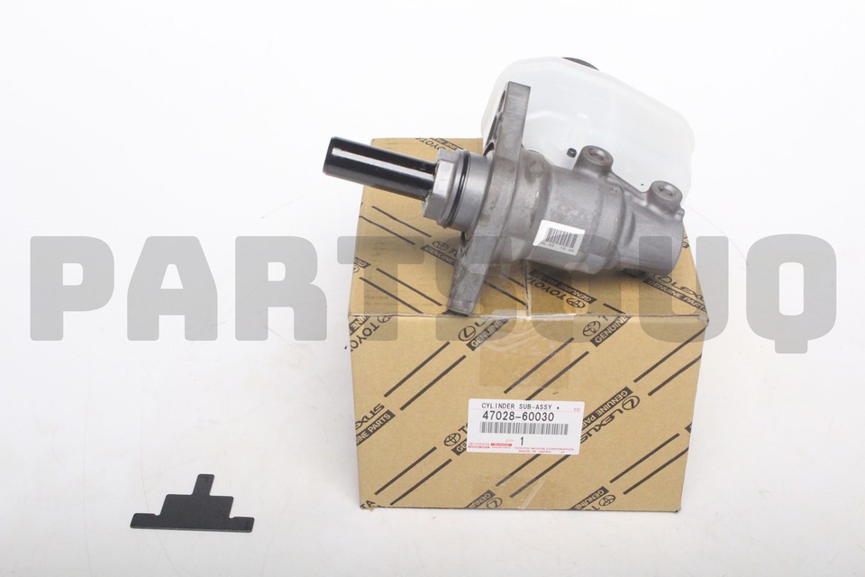 4702860030 Genuine Toyota CYLINDER SUB-ASSY, BRAKE MASTER W/PLATE 47028 ...
