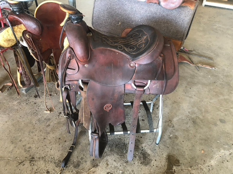 Colorado Saddlery 15" roping saddle | eBay