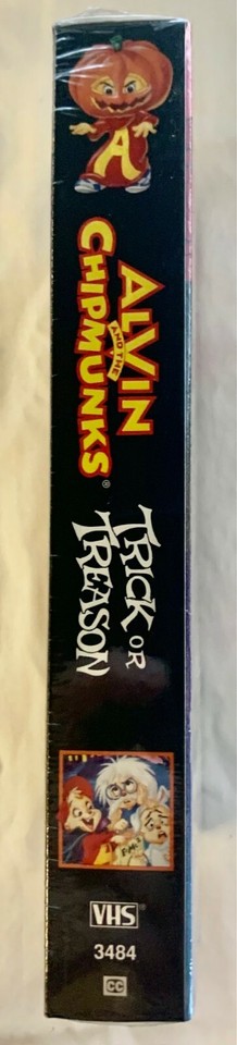 Alvin & The Chipmunks: Trick or Treason Vintage VHS Animated NEW SEALED ...