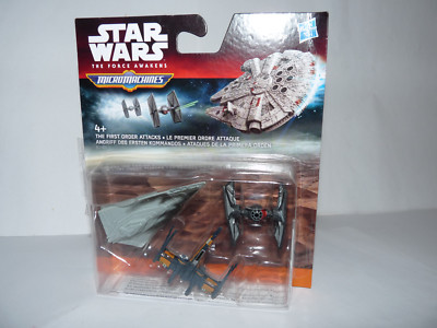 Star Wars Micro Machines First Order Attacks set NEW !! | eBay UK