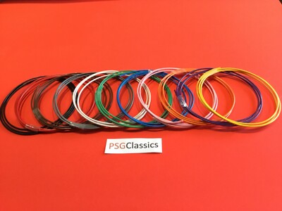 5 Meters x11 Colours 2mm Wiring Electrical Cable Wire Triumph Spitfire ...