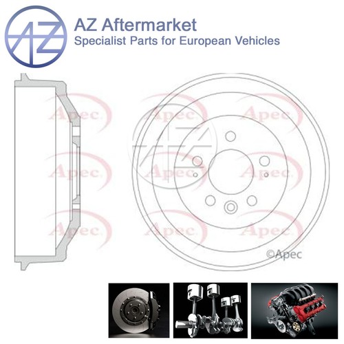 Fits VW Amarok 2010-2018 2.0 TDi AZ Rear Brake Drum 2H0609617 | eBay