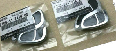 Genuine MAZDA Efini Black Badge Emblem Set RX-7 FD3S F100-51-731A00 ...